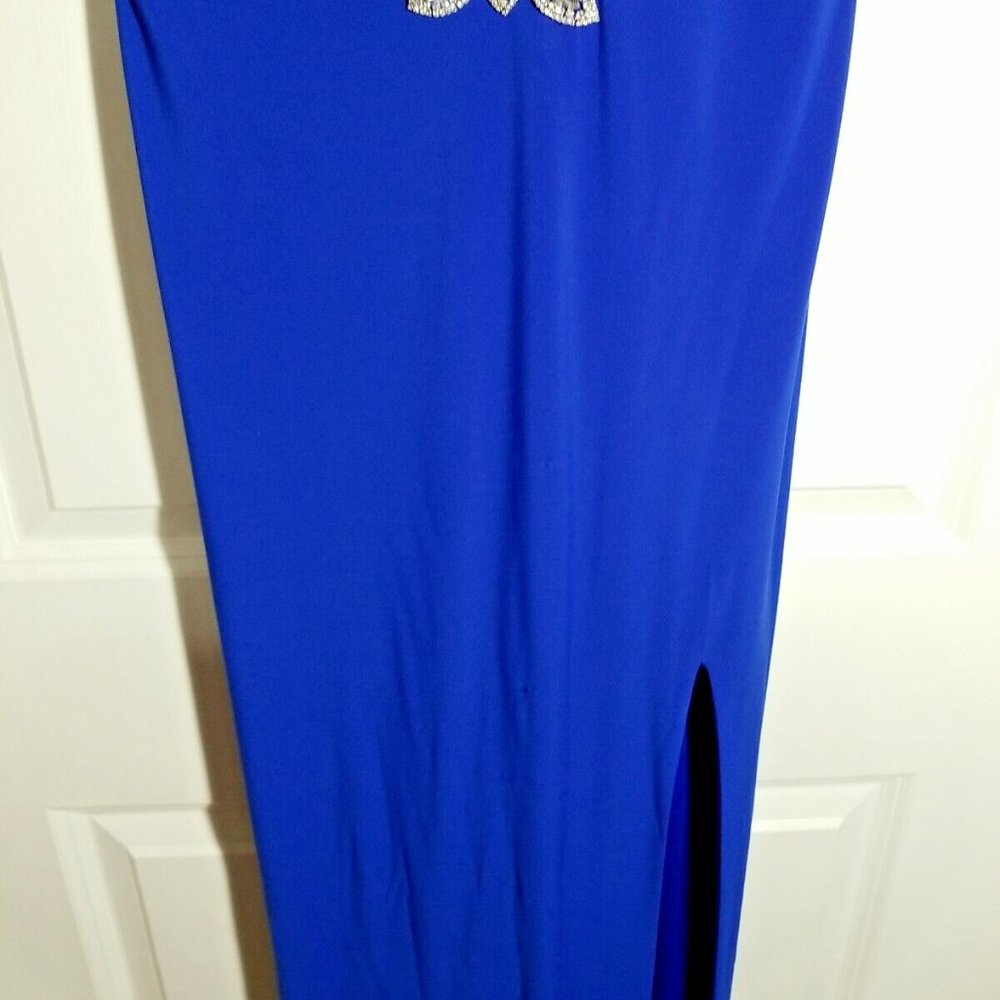 Dear Moon Formal Ball Gown Prom Dress Royal Blue Stra… - Gem